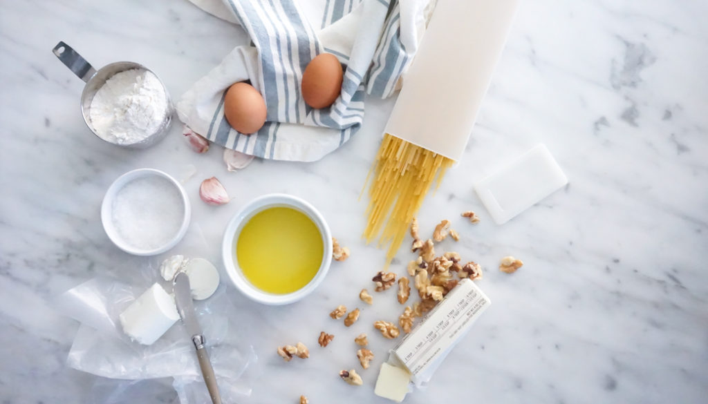 Basic Grocery Shopping List - Never Without Navy