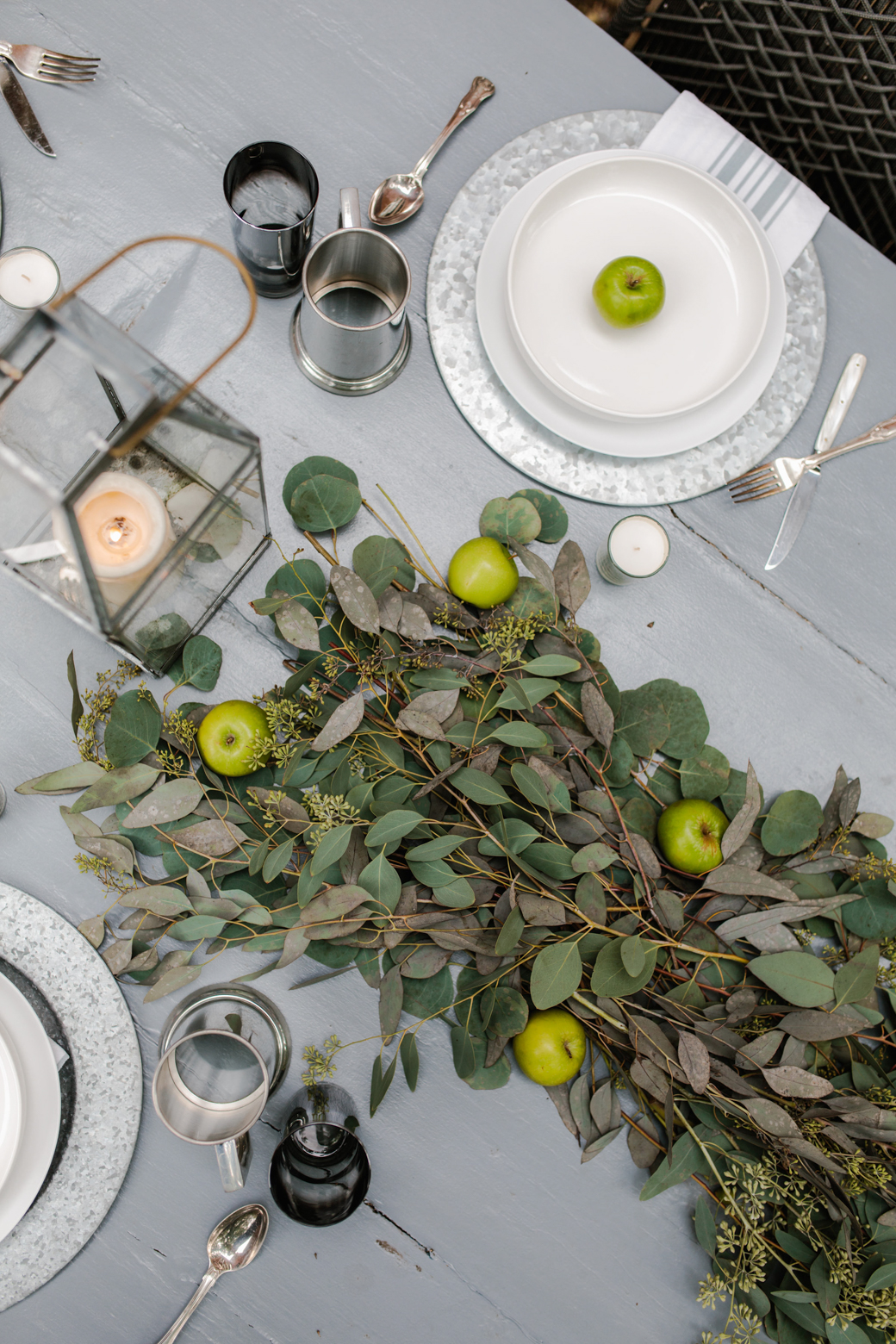 Table Settings For Fall Entertaining - Never Without Navy