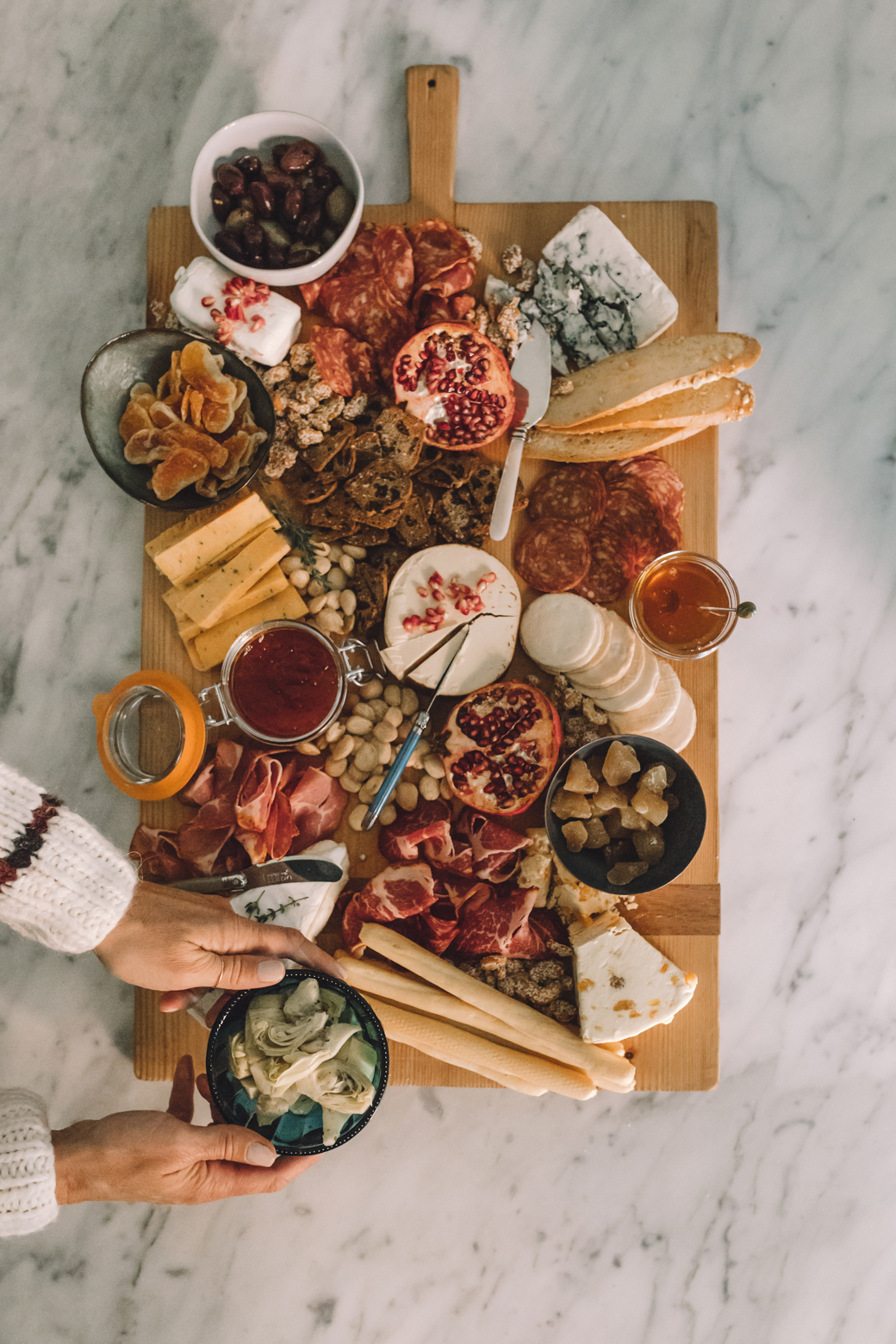 Thanksgiving Charcuterie Board - Never Without Navy