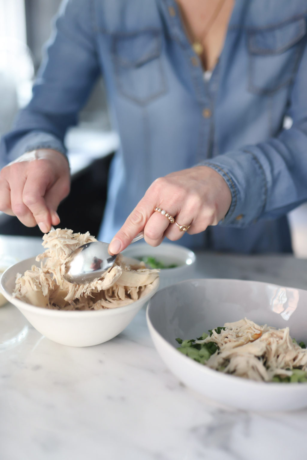 Miso-Ginger Chicken Salad - Never Without Navy | Lifestyle Blog